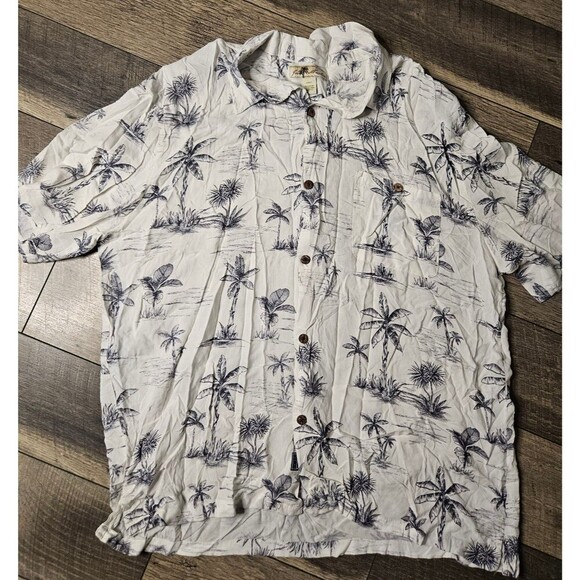 Joe Marlin | Shirts | Joe Marlin Hawaiian Shirt 2xlt | Poshmark